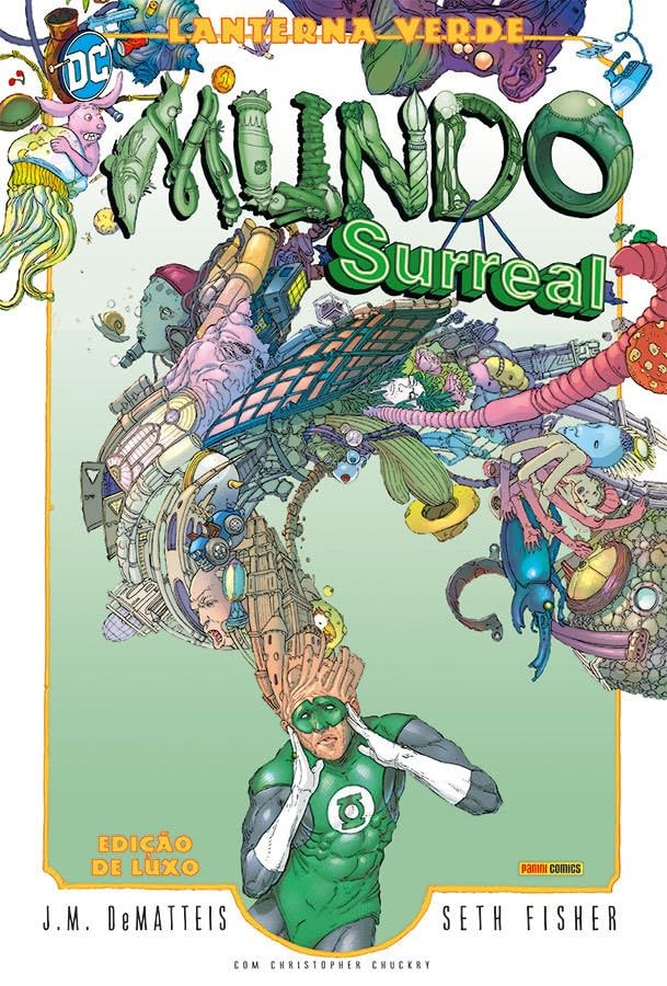 Lanterna Verde: Mundo Surreal (dc Deluxe) - Tornado Scripts
